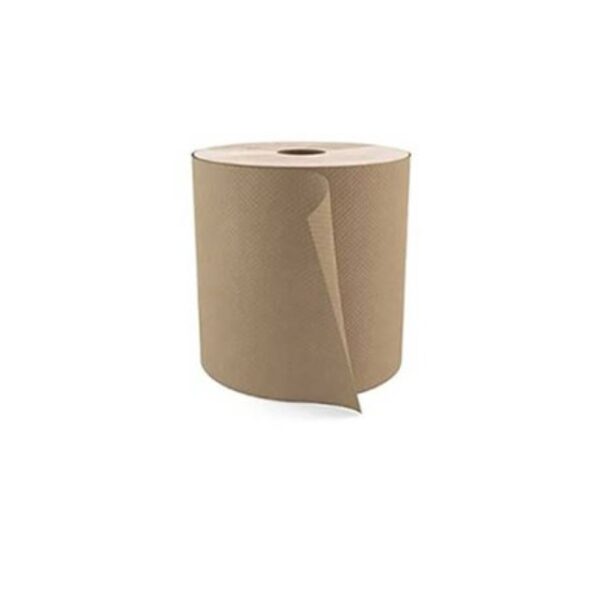 H085 PAPIER À MAIN 6 RLX DE 800' BRUN - Produits Sanitech